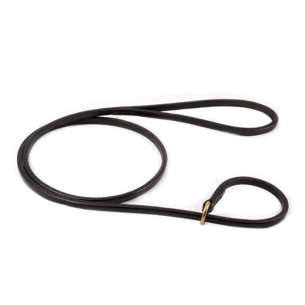 Flat Leather Slip Leads - Alvalley LLC - Dog Leashes and Collars